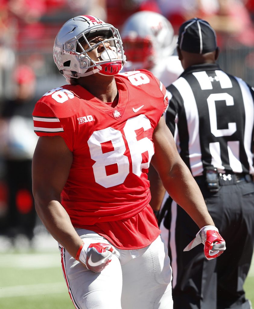 Dre’Mont Jones Named B1G Defensive Player of the Week – Buckeye Sports ...
