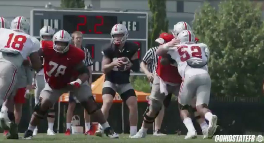 Highlights From Ohio State Fall Camp Practice No. 5 – Buckeye Sports ...