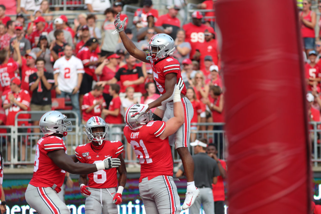 Buckeye Leaves For Ohio State’s 76-5 Dismantling Of Miami (Ohio ...