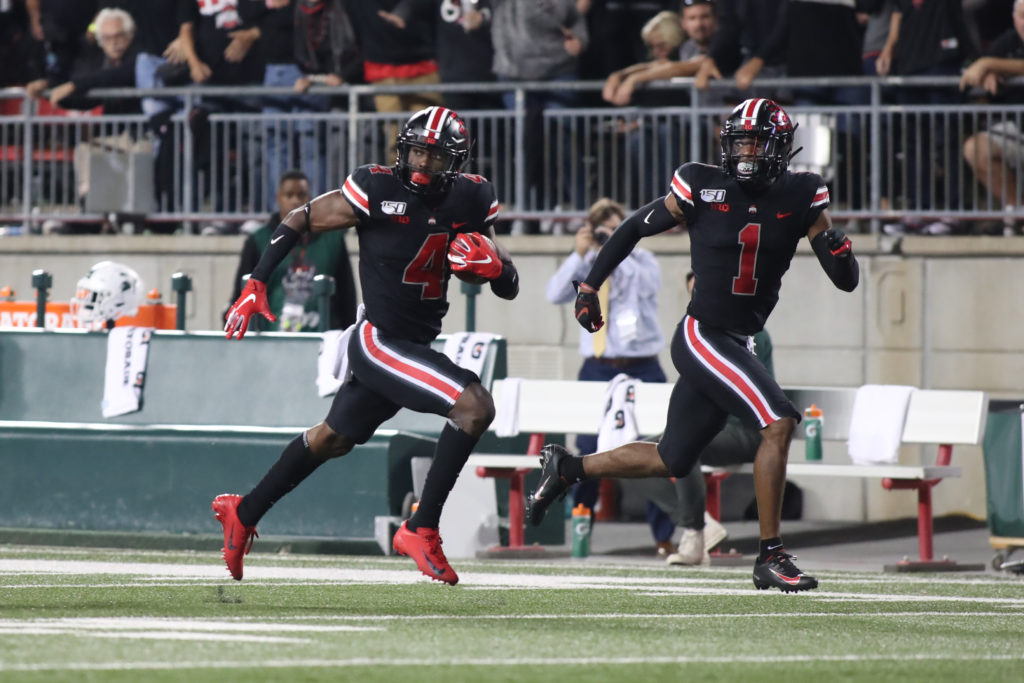 Buckeye Leaves For Ohio State’s 34-10 Win Against Michigan State ...