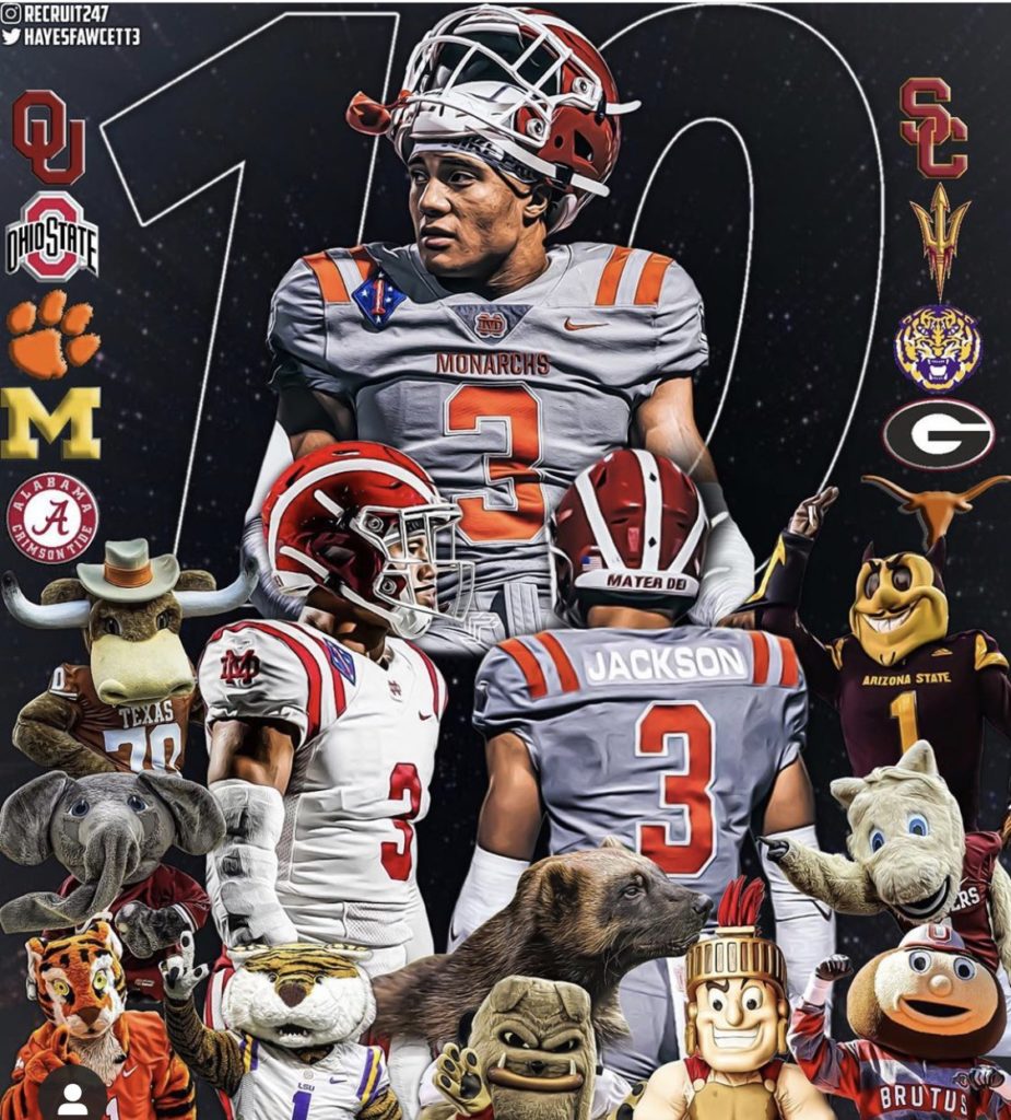 2022 California Four-Star Cornerback Domani Jackson Includes Ohio State ...