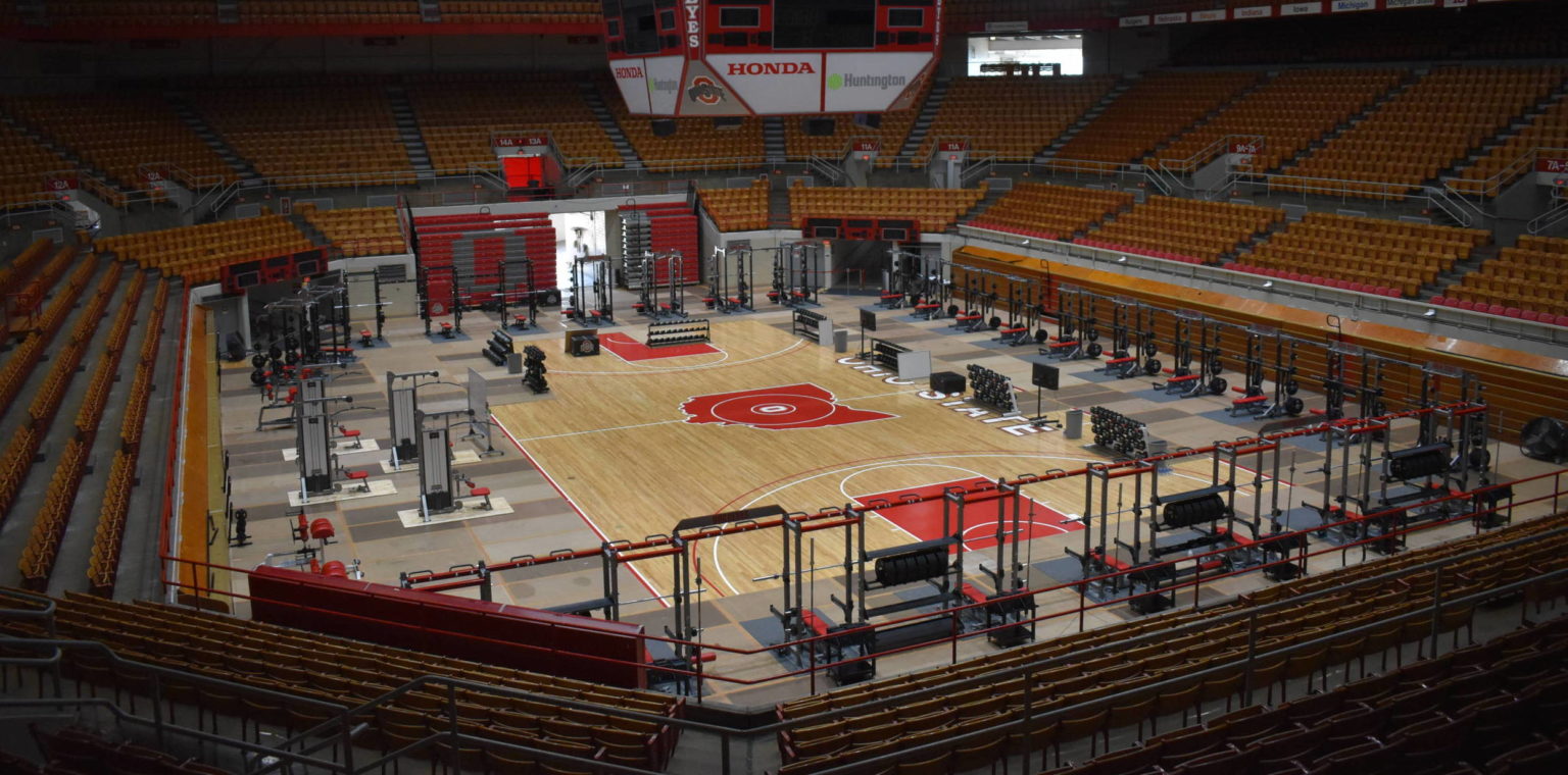 St. John Arena Turns Into Workout Facility Amid Pandemic – Buckeye ...