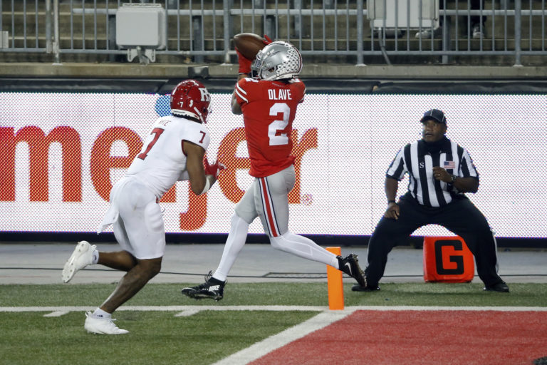 Ohio State Wide Receiver Chris Olave Named To Walter Camp Watch List ... Ohio State Wide Receiver Chris Olave Named To Walter Camp Watch List ...
