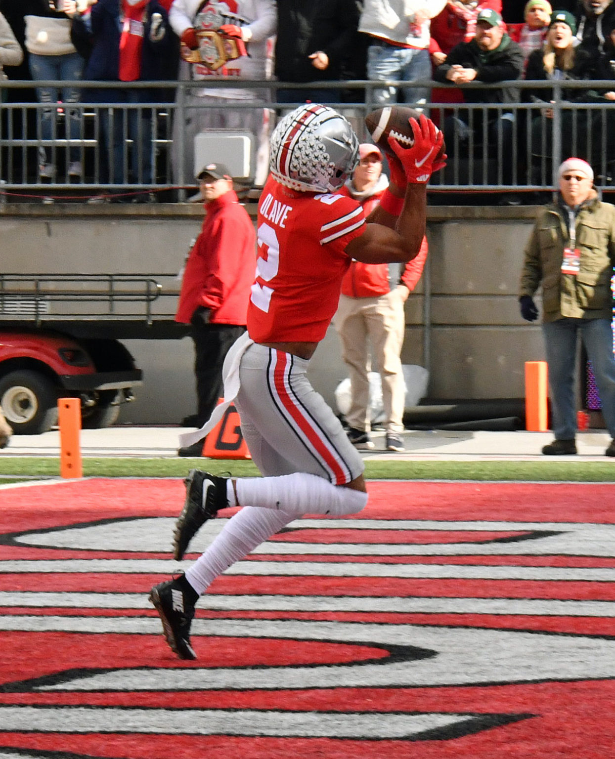 Chris Olave Passes Boston For Most Receiving TDs In Ohio State History ...