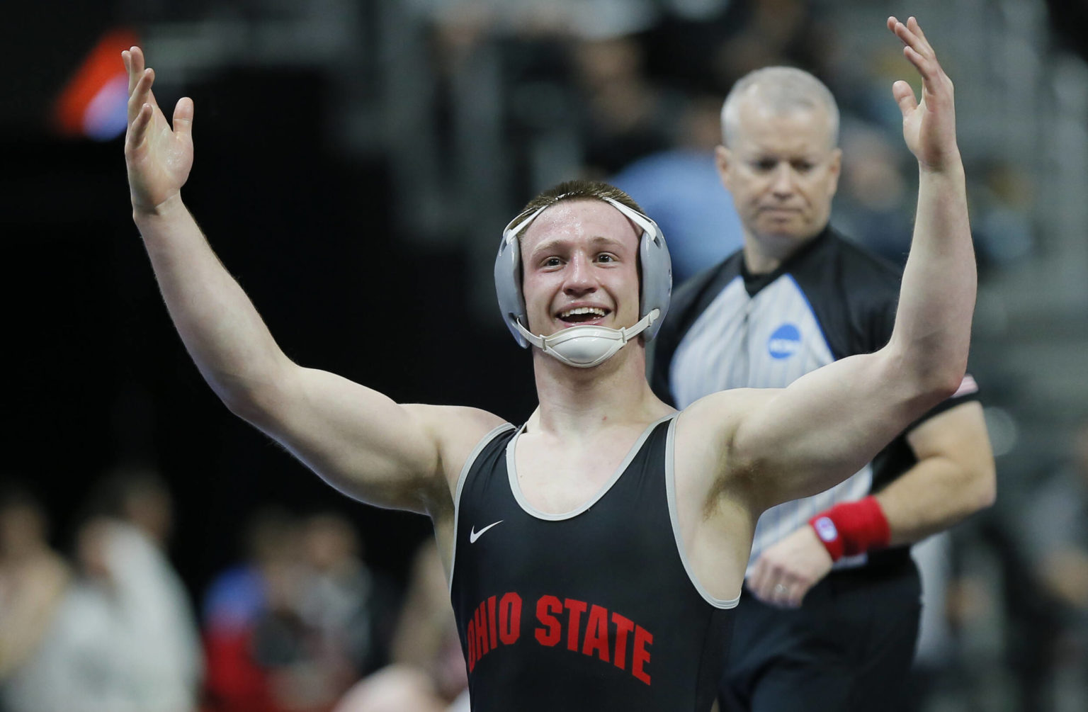 Wrestling: Hoffman, Sasso Advance To NCAA Championship Semifinals ...