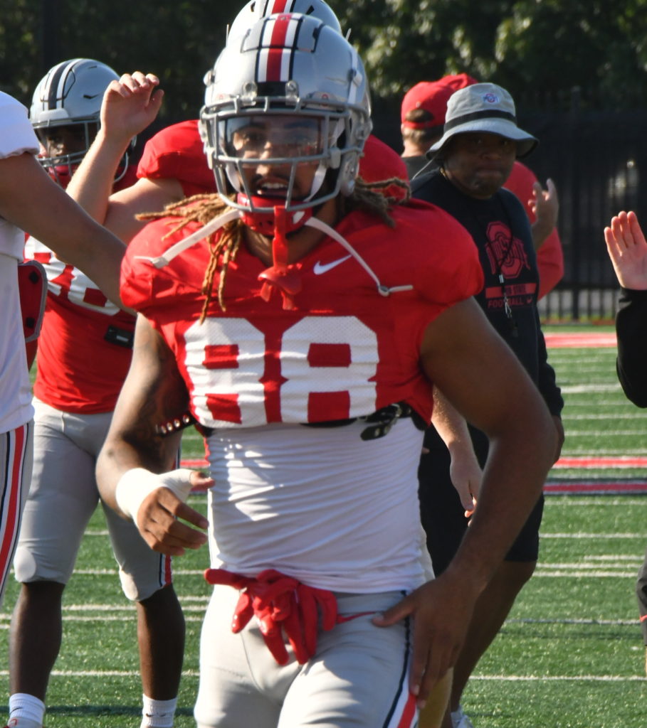 Scott Refining Game At Tight End During Spring Camp – Buckeye Sports ...