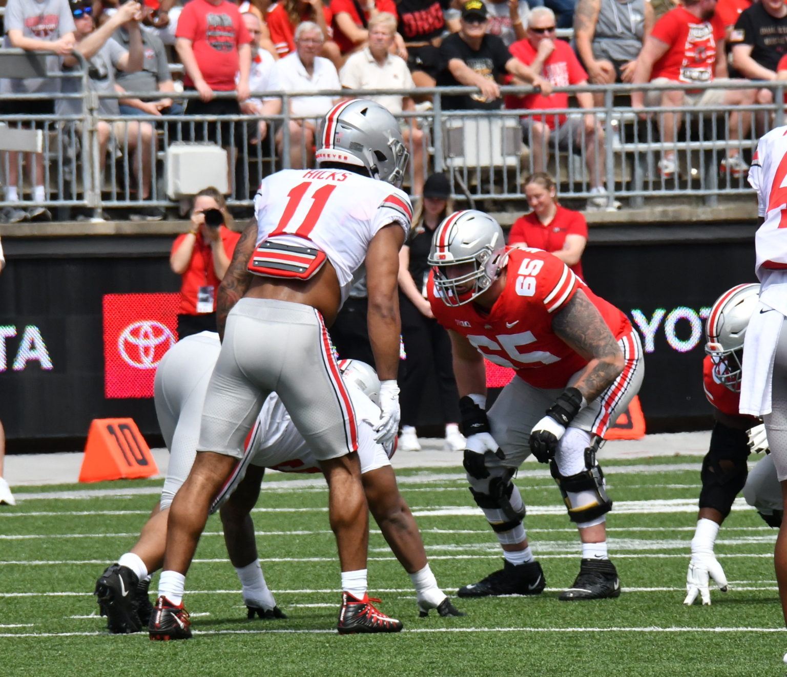 C.J. Hicks Making Move To Defensive Line – Buckeye Sports Bulletin