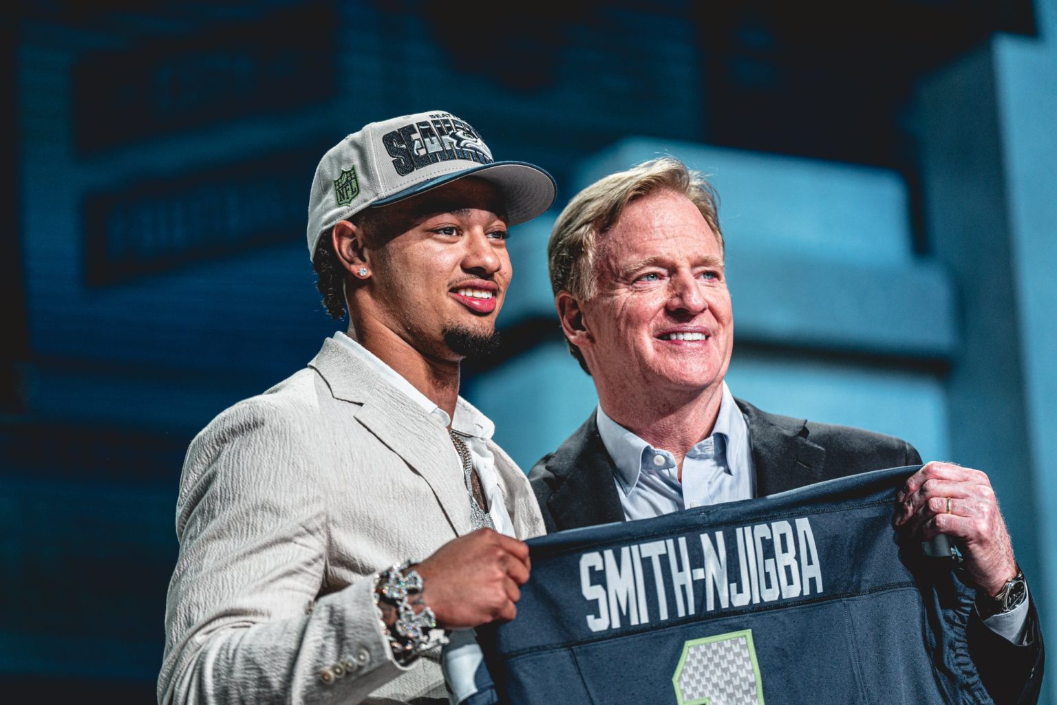 Jaxon Smith-Njigba Excited To Land With Seattle Seahawks As First ...