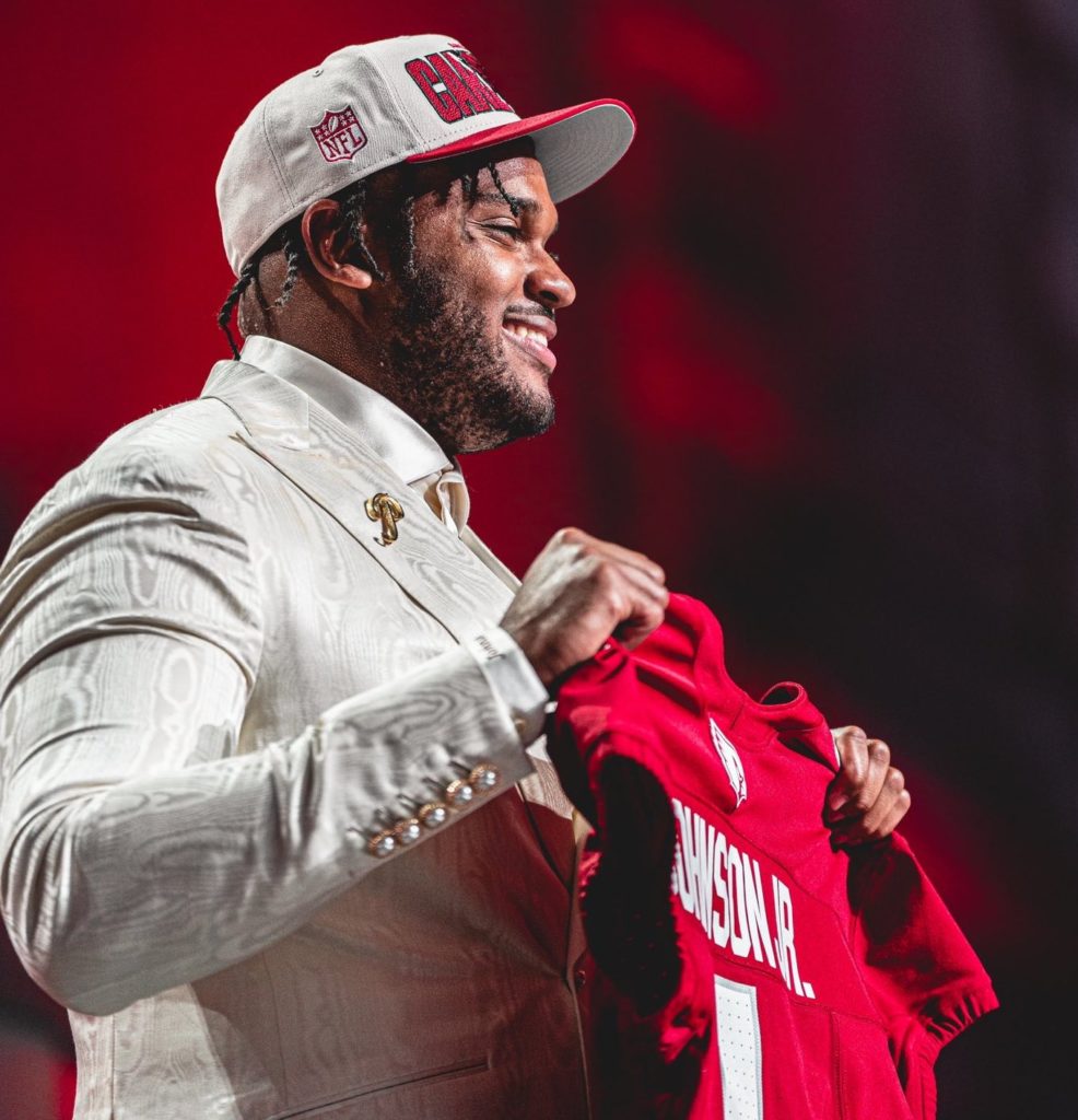 First-Round Draftees Jaxon Smith-Njigba, Paris Johnson Jr. Sign Rookie ...