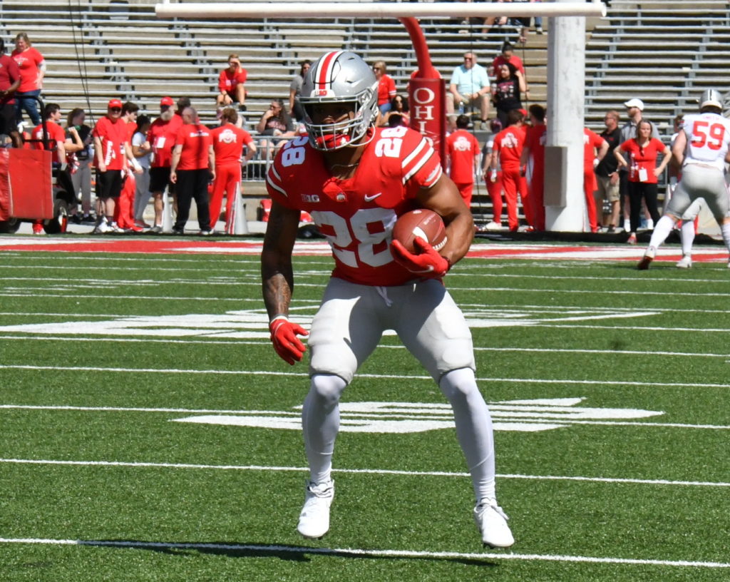 Running Back TC Caffey Hoping To Contribute This Season For Ohio State ...