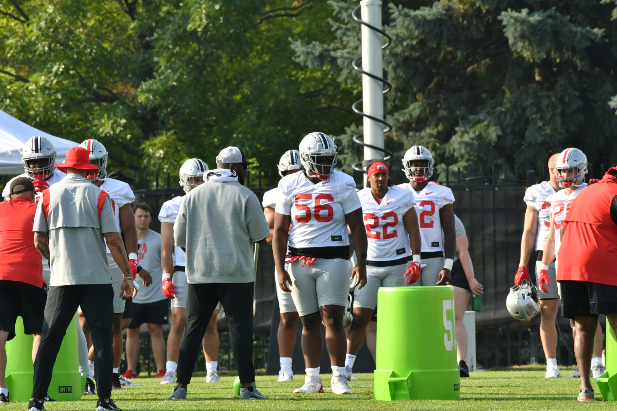 Ohio State Freshmen Noah Rogers, Kayden McDonald Lose Black Stripes ...