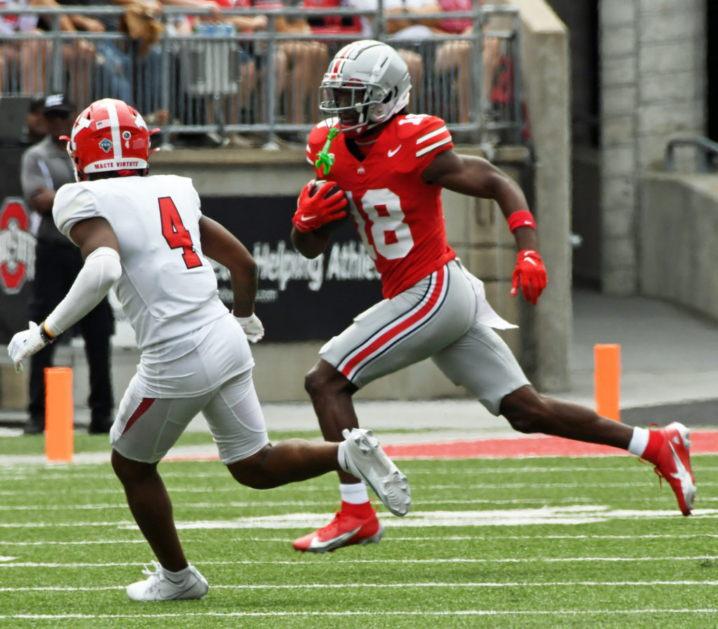 Marvin Harrison Jr Undecided On Cotton Bowl Ohio State Future