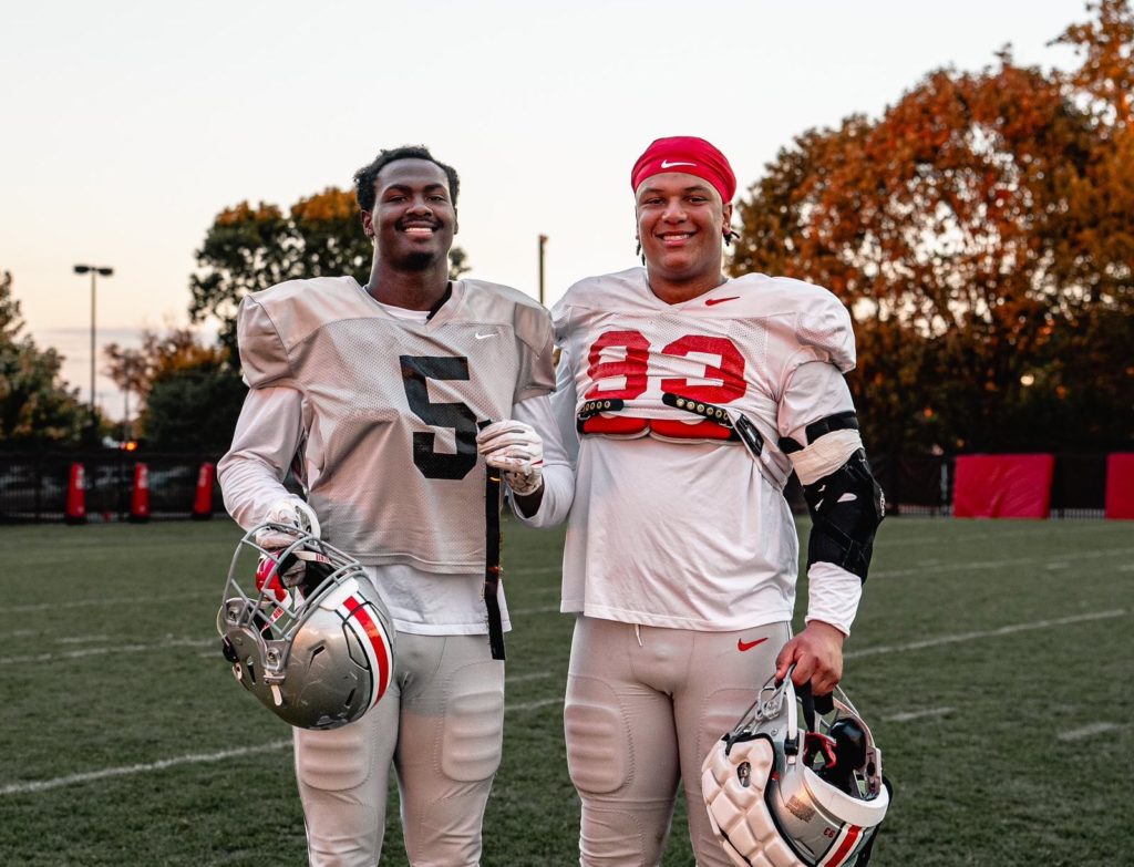 Ohio State Freshman Defensive End Joshua Mickens Loses Black Stripe ...
