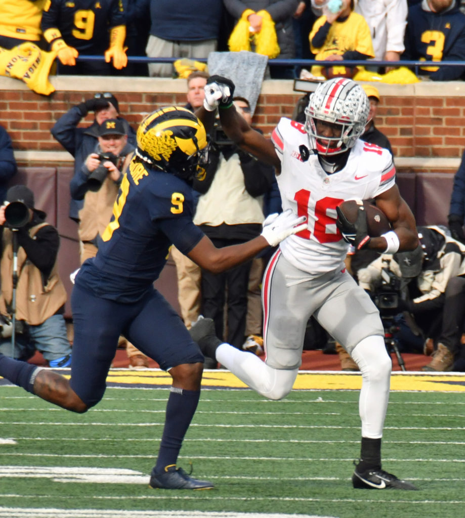 Ohio State Wide Receiver Marvin Harrison Jr. Wins Chicago Tribune ...
