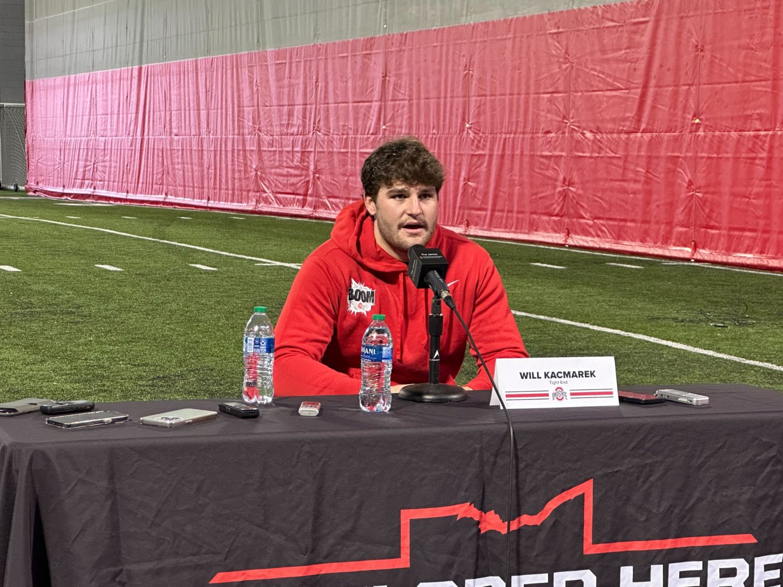 Ohio State Tight End Will Kacmarek Sheds Black Stripe – Buckeye Sports ...