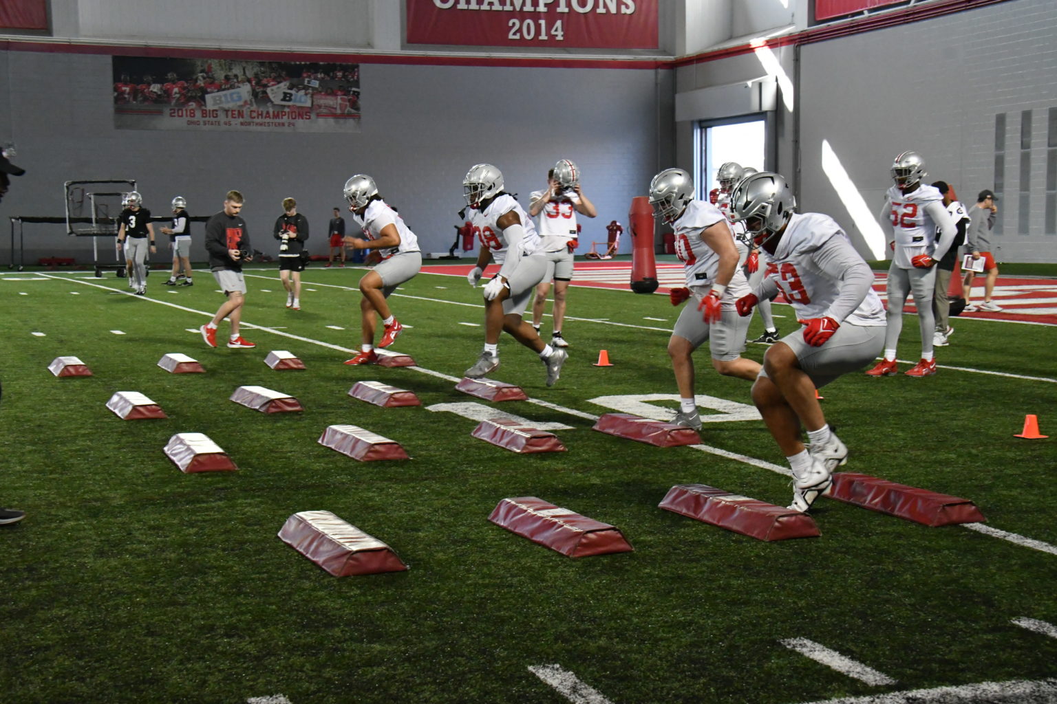 Practice Report: Offensive Line Continues To Take Shape, Pecking Order ...