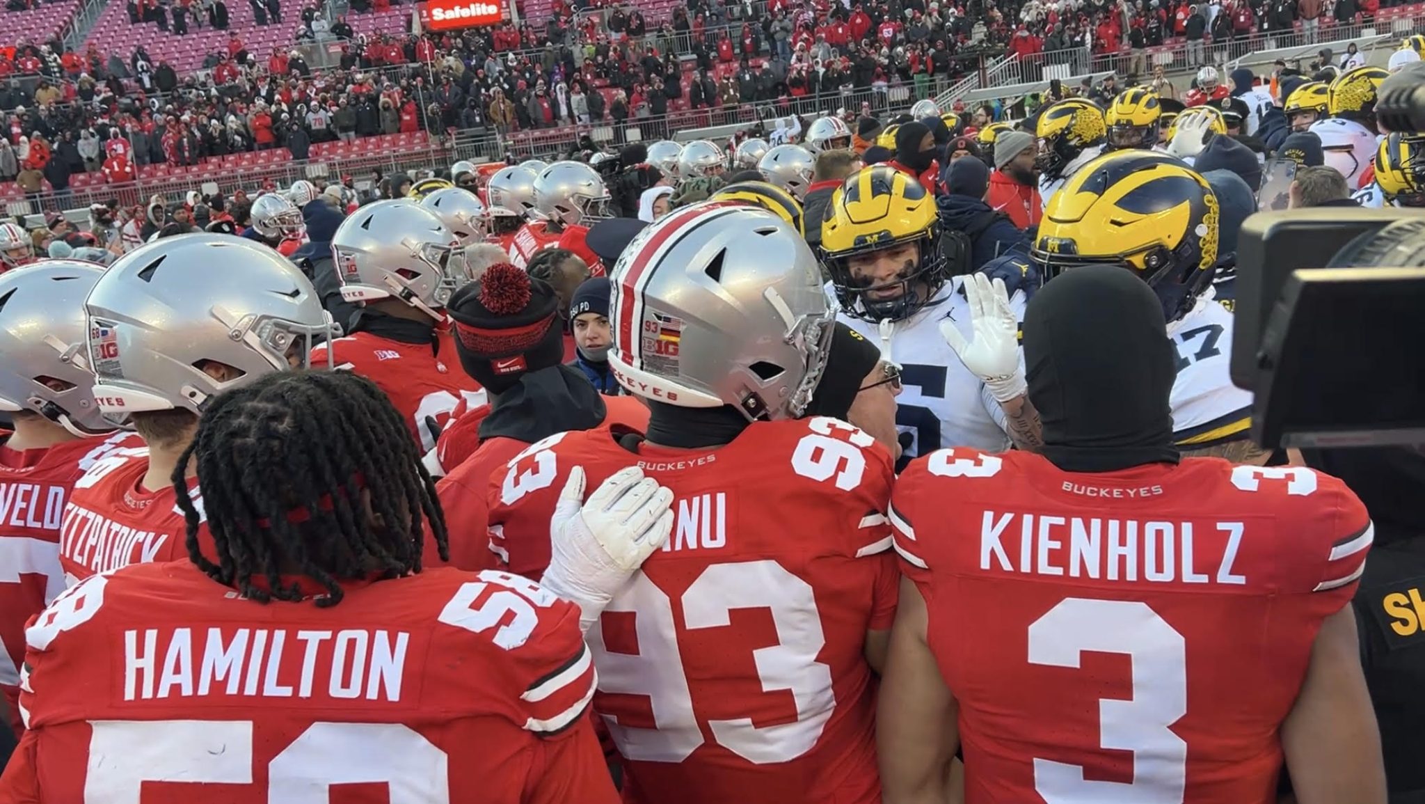Ohio State, Michigan Fined $100K By Big Ten For Postgame Brawl ...