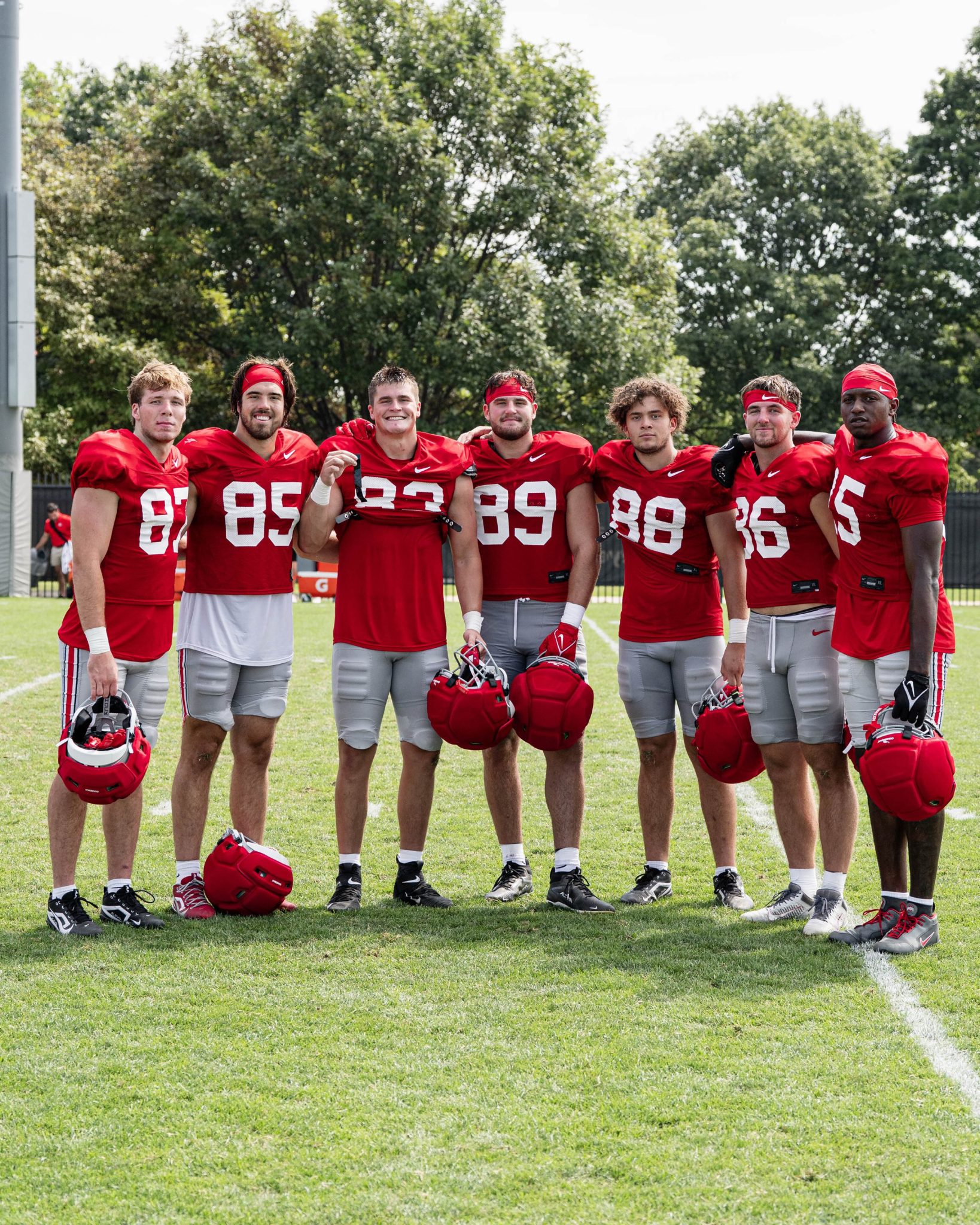 Freshman Tight End Nate Roberts Sheds Black Stripe – Buckeye Sports ...