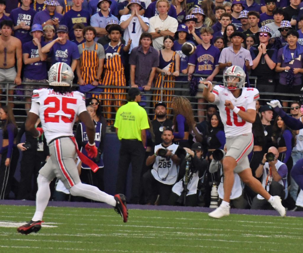 Julian Sayin, Carnell Tate Top OSU’s PFF Grades Vs. Wisconsin, Right ...